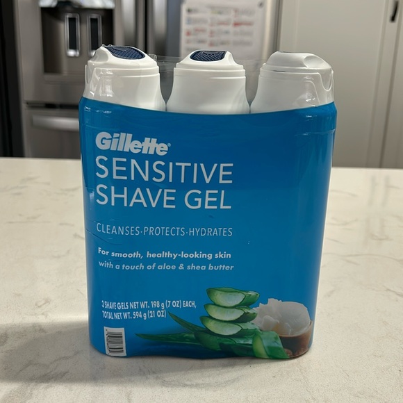 gillette | Grooming | New Gillette Sensitive Shave Gel | Poshmark